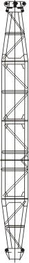 China Frame Style Aluminum  Alloy Inner Suspend Derrick Crane for sale