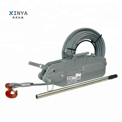 China Hand Power Source Lever Tractor Winch with 5.4T Capacity and 20M Lifting Height for Wire Rope Pulling for sale