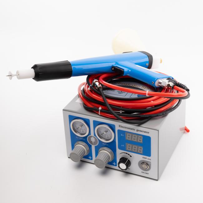EXP-225 Powder Coating Machine side view