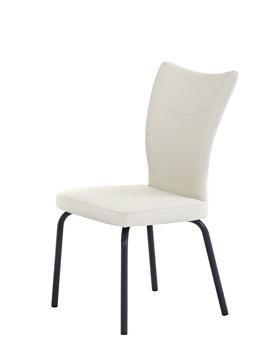 Китай Modern PU Leather Synthetic Furnishings Chairs 610*430*930mm продается