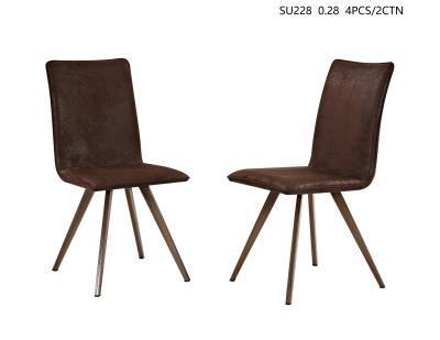 Cina Comfortable Modern Fabric Dining Chair Various Colors 570*440*930mm in vendita