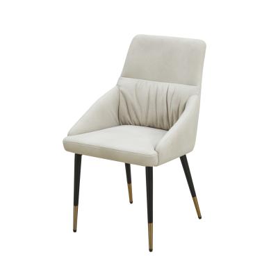 China 2pcs/ctn Upholstered Fabric Dining Chairs with 1 Year Limited Warranty en venta