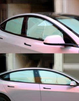 China Silver Coated Cloth Sun Shade for Tesla Model 3 Y 2020-2025 Side Window Privacy Sunshade Blind Shading for Camping Accessories for sale