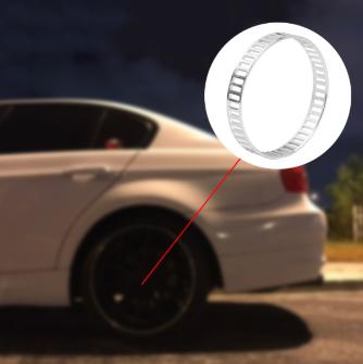 China Custom Manufacture magnetic sensor ring front wheel ABS rear gear magnetic sensor ring auto parts for bmw for sale
