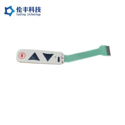 China Multiple Shapes Buttons Membrane Switch Pad Incorporating Metal Keypad Button Providing User Friendly Interface Solutions for sale
