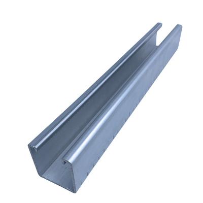 China Zäunen Sie Profil-Kanal-Sonnenkollektor-Aluminiumverdrängung Aluminium U für Küche ein zu verkaufen