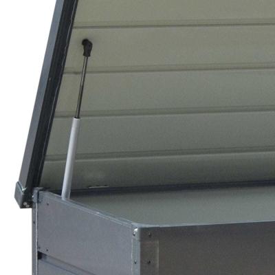 Κίνα Σύγχρονο σχεδιασμό AJUNION 600L Μεταλλικό αδιάβροχο εξωτερικό κουτί αποθήκευσης κήπου για πισίνα προς πώληση