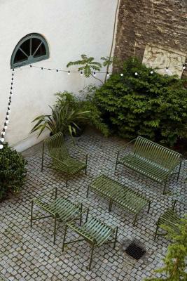 Chine Emballage de courrier cadre en acier mobilier extérieur jardin ensemble de style minimaliste par AJUNION à vendre