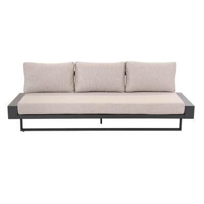 Κίνα AJUNION Luxury Aluminium Sofa Set έπιπλα με τραπέζι καφέ Μέγεθος L 120 x W80 x H26cm προς πώληση