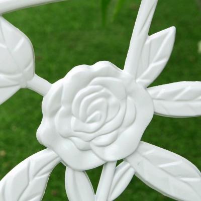 China Metall-Aluminium-Liebessitzbank für den Außenhof Gartenbalkon im modernen Design zu verkaufen