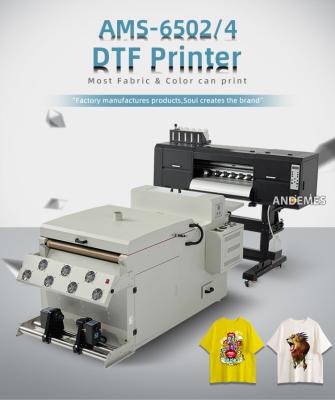 China Impresión de 60 cm Dimensión DTF i3200 A1 T-Shirt máquina de impresión con secador de agitación transportador en venta