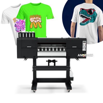 China Impresión de 60 cm Dimensión DTF i3200 A1 T-Shirt máquina de impresión con secador de agitación transportador en venta