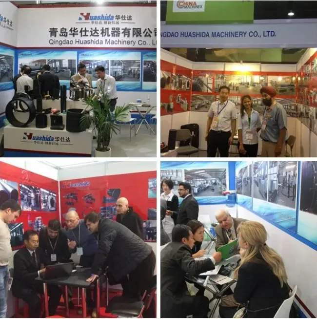 Double Wall Metal Reinforced HDPE Winding Pipe Production Line
