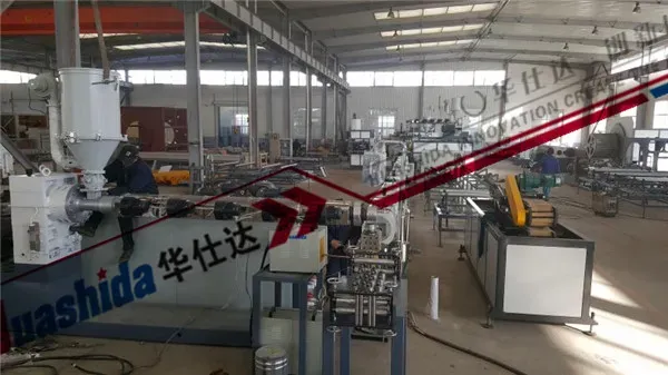 PP/HDPE Double Wall Corrugated Pipe Production Line
