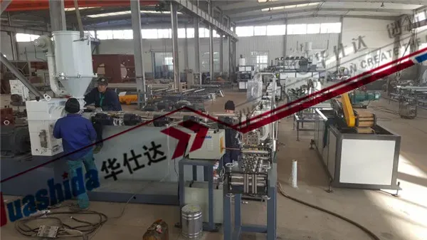 PP/HDPE Double Wall Corrugated Pipe Production Line