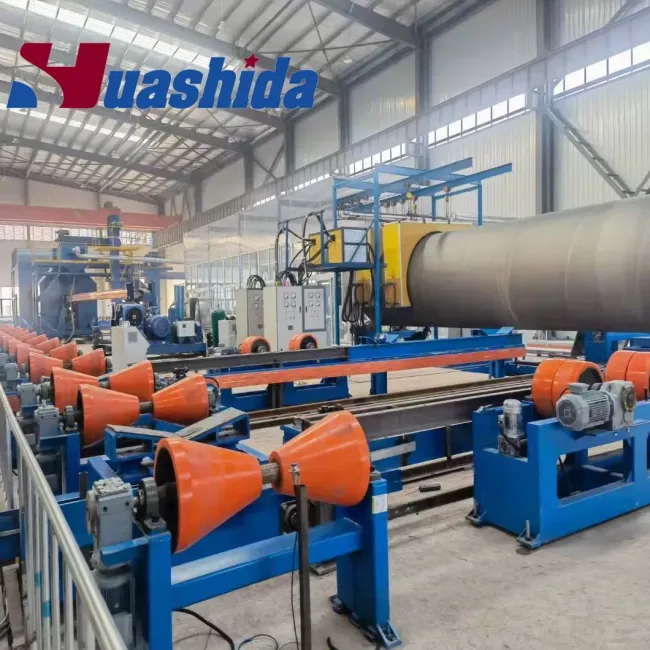 Automated Production 3lpe Pipe Line Line Internal External Fbe Powder Coating Machine