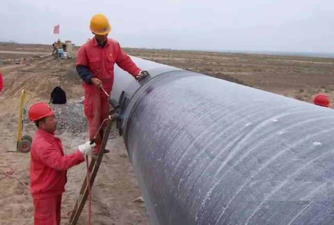 Radiation Cross-Linked HDPE Heat Shrink Tape for 3PE 2PE Steel Pipeline Welding Joint