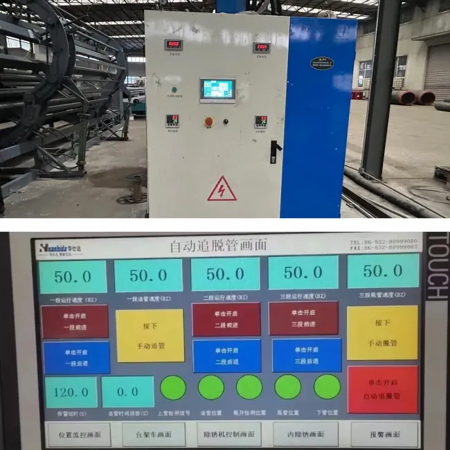 HDPE Insulated Pipe Outer Sheath Production Line Fully Automatic Vacuum Calibration Large Diameter Pipe Extrusion System