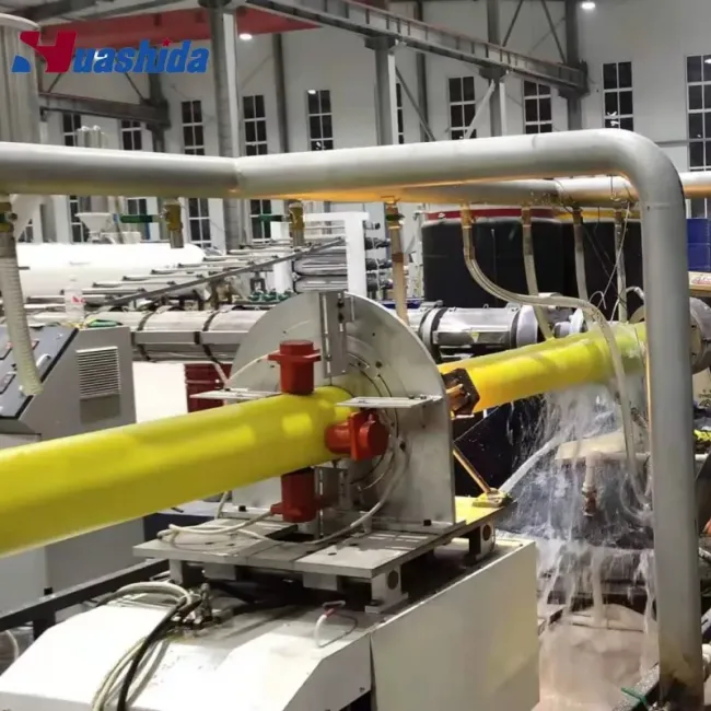 Underground One-Step Polyurethane Insulated Pipe Production Line for Oil Pipelines