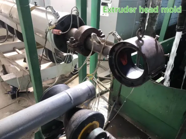 Fully Automated One-Step Polyurethane Pipe Production Line in Heating Systems