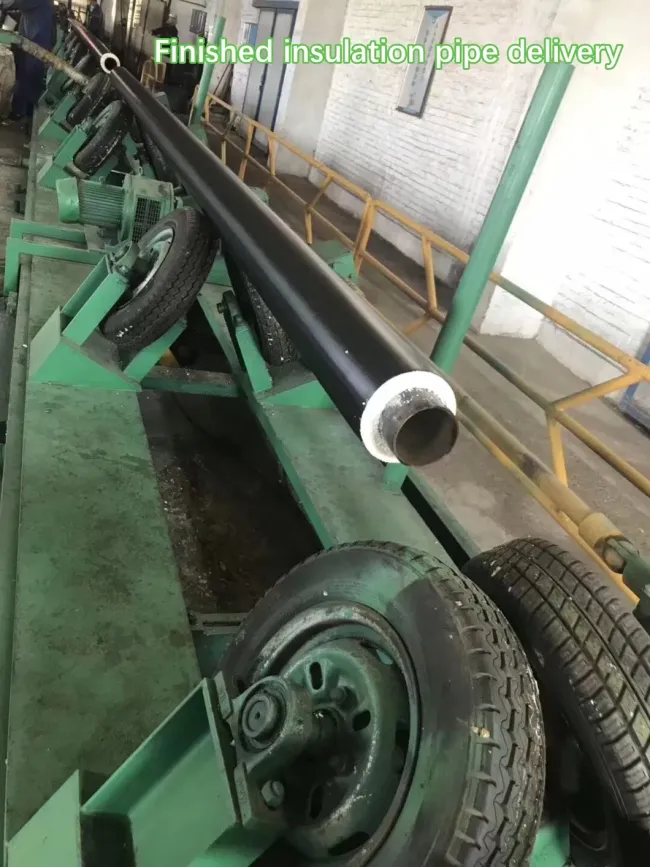 High-Efficiency One-Step Polyurethane Foam Thermal Insulated Pipe Extrusion Line