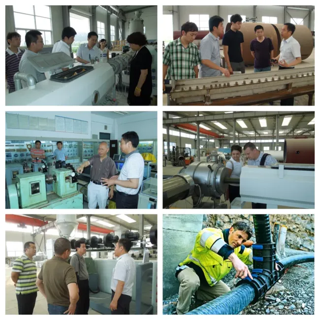 Continuous Pert Flexible Insulated Pipe Production Line for Centralized Heating