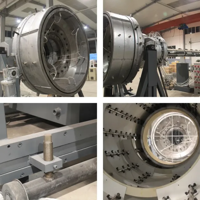 Industrial Extrusion Line for Manufacturing Durable HDPE Jacket Pipes