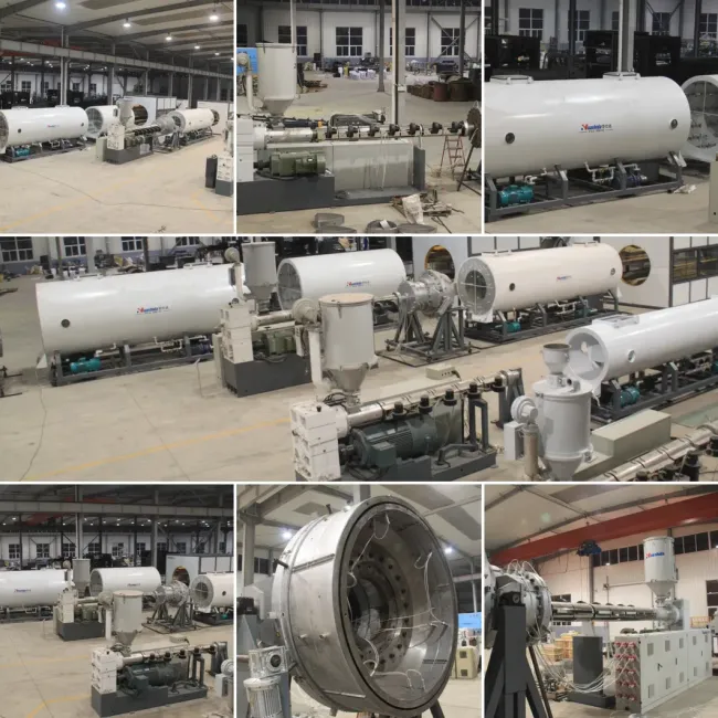 Industrial Extrusion Line for Manufacturing Durable HDPE Jacket Pipes