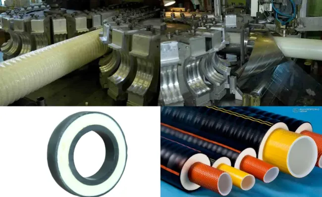 Pert Insulation Pipe Line for Heat Transfer and Anti-Corrosion Water Supply Systems