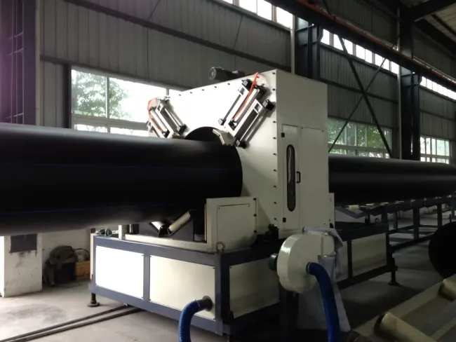 HDPE PE Underground Plastic Water Gas Supply Pipe Making Machine