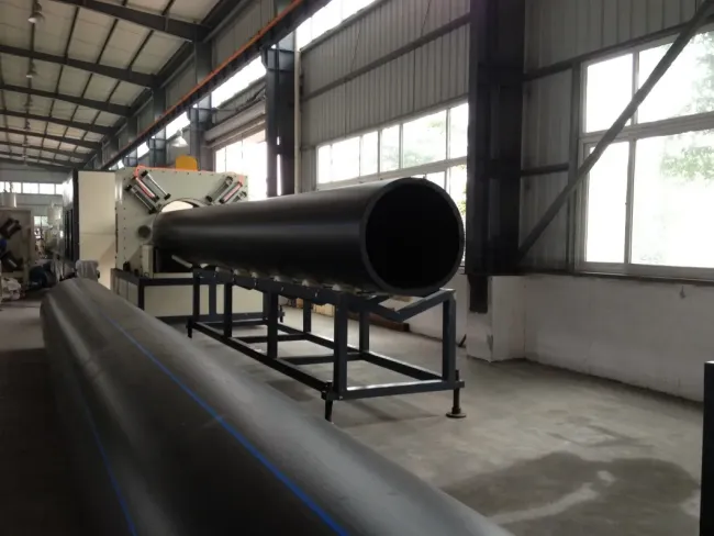 HDPE PE Underground Plastic Water Gas Supply Pipe Making Machine