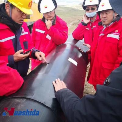 중국 고품질 HDPE 전자 융착 슬리브 테이프 거스 용접, 중공벽 나선형 파이프용 판매용