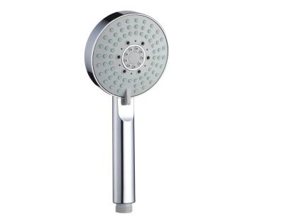 중국 ABS Plastic Chormed Plated Three/Five Function bathroom accessories hand shower 판매용