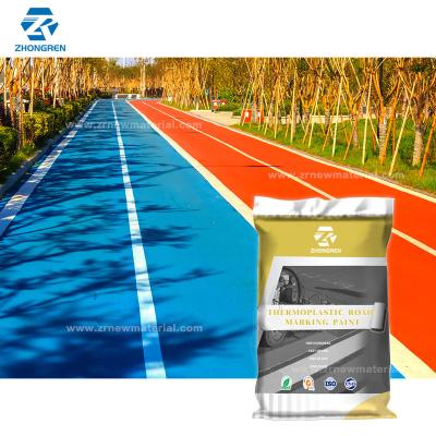 China Long Lasting Yellow Road Marking Paint Easy Maintenance Pavement Marking Paint for sale