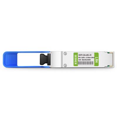 China Alcatel-Lucent QSFP-LR4-40G-20 Compatible 40GBASE-LR4 QSFP+ 1310nm 20km DOM Duplex LC SMF Optical Transceiver Module à venda