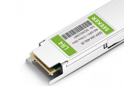 China Alcatel-Lucent QSFP-LR4-40G-20 Compatible 40GBASE-LR4 QSFP+ 1310nm 20km DOM Duplex LC SMF Optical Transceiver Module à venda