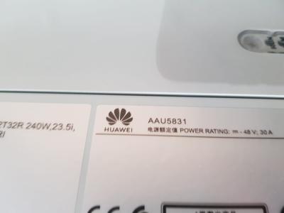 China HW AAU5831 (3.5 A+1.8-2.6 P+1.4-2.6 P+0.7-0.9 P) 02313BFW 32T32R 240W  n78 3420 to 3600mhz for sale