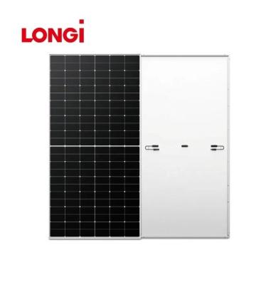 중국 롱기 565W 570W 575W 580W 585W 태양광 패널 시스템용 반전지 모노 얼굴 PV 패널 판매용