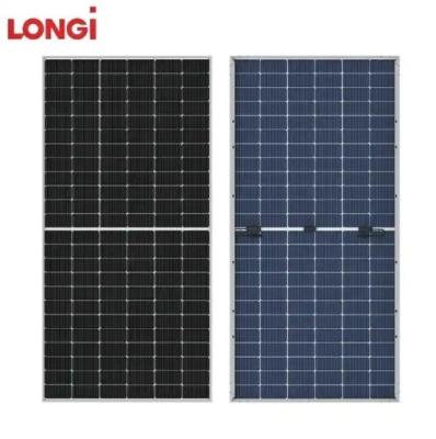 Chine Légère 585W-620W LR7-72HGD Bifacial panneaux solaires en double verre Longi Hi Mo 7 N type à vendre