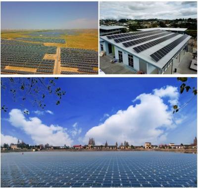 27.5kgs Longi Himo 6 LR5-72HTH 590W 595W 600W Half Cell 182mm Solar Panel for
