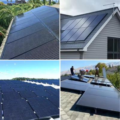 Chine Système d'énergie solaire JASOALR108 Cellules monofaciales 415W panneaux photovoltaïques pour l'énergie solaire à vendre