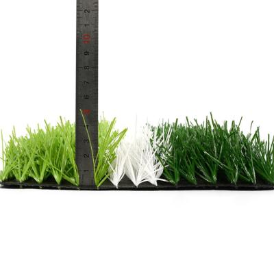 中国 Customized Fireproof Grass Synthetic Turf Artificial Grass Football Landscape Putting Green Latex Sport Soccer Grass 販売のため