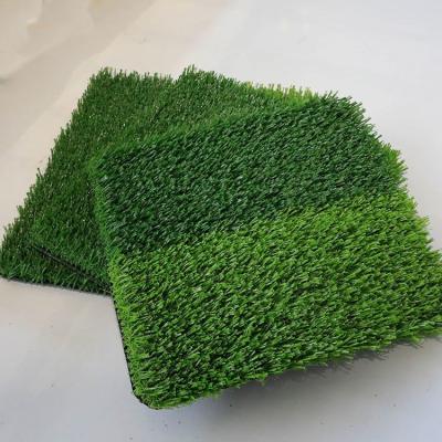 Cina High Density Wholesale Price Green Playground 20mm Unfilled Artificial Grass Turf Natural Synthetic Grass For Football in vendita