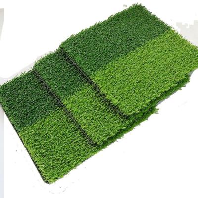 Cina High Quality Mini Football Field Artificial Turf Grass Carpets Unfilled 20mm Artificial Grass Sports Flooring For Football Turf in vendita