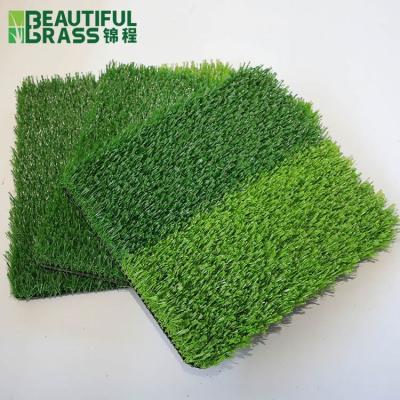 Cina Cheap And High Quality Landscape Mat Football Turf Unfilled Artificial Grass Football Grass Carpet Artificial Outdoor in vendita