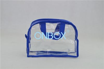 Cina Borse d'imballaggio del PVC del piccolo portatile, borse di trucco del Clear PVC di signora in vendita