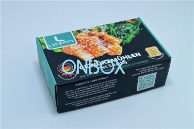 中国 利用できるODMを印刷する食品等級のペーパー包装箱多色刷りCMYK 販売のため