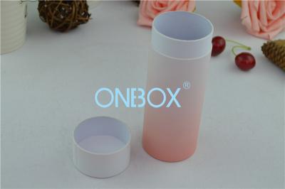 중국 숙녀 Make Up Stuff/선물은 인쇄지 포장 상자를 둥근 관 모양 돋을새김했습니다 판매용