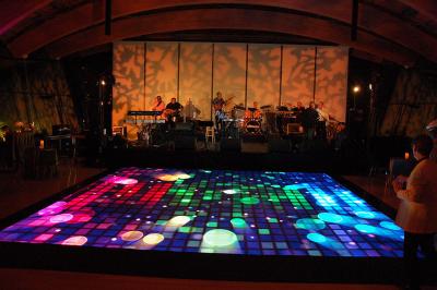 Cina Passo 4.62mm, DJ LED Dance Floor dei pannelli di Dance Floor acceso LED con la base regolabile in vendita