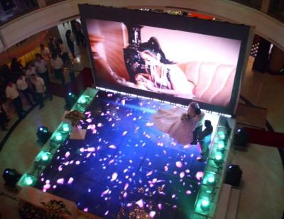 Cina I pannelli del passo 6.25mm il LED Dance Floor, il LED DJ mettono in scena Dance Floor per il partito in vendita